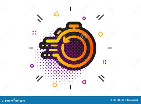 Fast Recovery Icon Backup Data Sign Restore Timer Vector 163638188