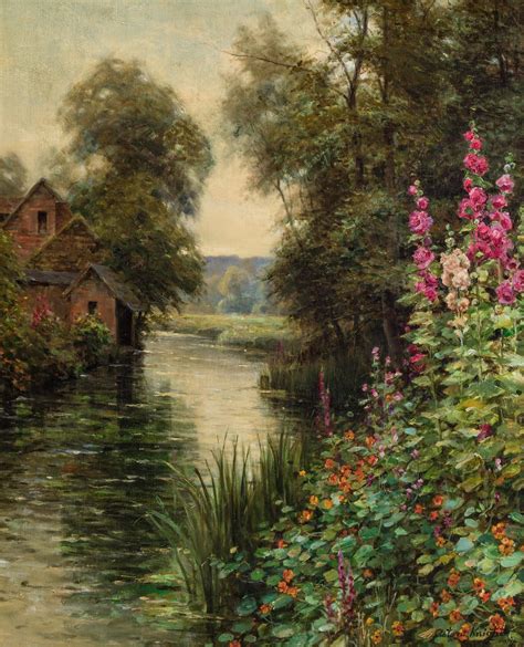 Lot Louis Aston Knight American 1873 1948 Summer Day Along The