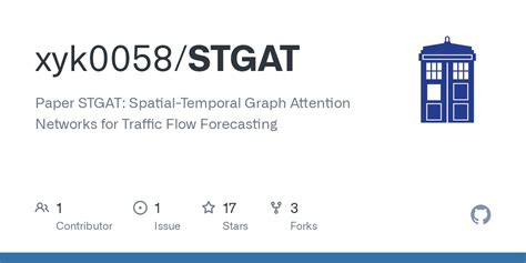GitHub Xyk STGAT Paper STGAT Spatial Temporal Graph Attention Networks For Traffic Flow