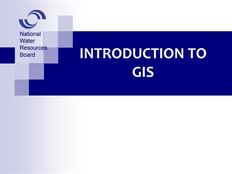 Final Lesson 3 Gis Overview Of Gispptx