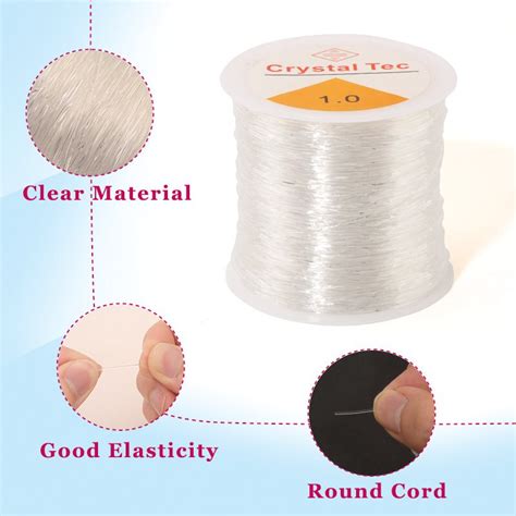 05 10mm Elastic Cord Beading Thread Stretch String Fibre Crafting
