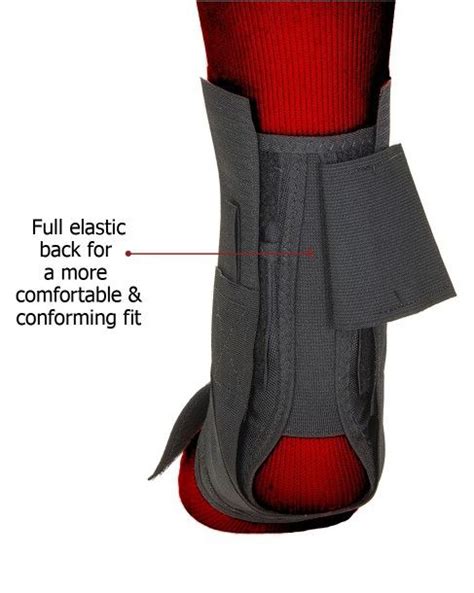 Swede O Strap Lok Ankle Brace Black Or White XS S M L XL Vitality Medical