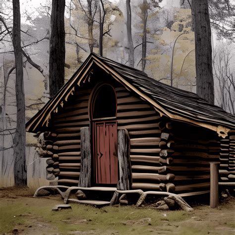 Evil Dead Cabin Graphic · Creative Fabrica
