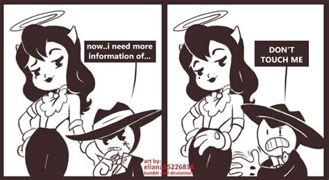 Pin De Charday Em H Bendy E A M Quina De Tinta Alice Anime