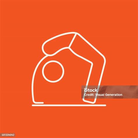 Man 연습 요가 꺾은선형 아이콘크기 2015년에 대한 스톡 벡터 아트 및 기타 이미지 2015년 건강한 생활방식 디자인 Istock