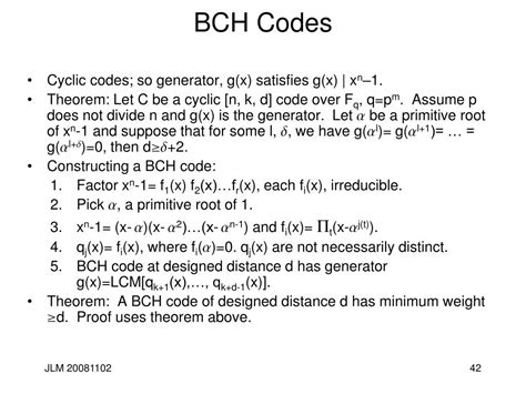 Ppt Cryptanalysis Lecture 10 Error Correcting Codes Powerpoint