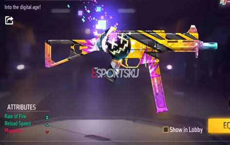 Cukup Mahal Ini Harga Skin Ump Digital Basher Epic Free Fire Ff