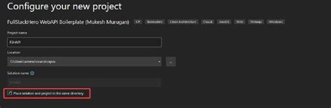 getting started 🚀 fullstackhero