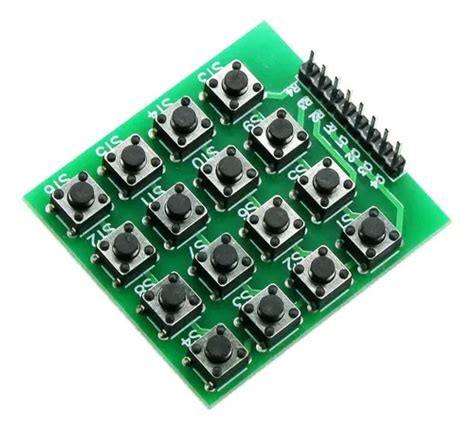 Teclado Mcu x Matrix Board Chaves Botões Arduino Pic