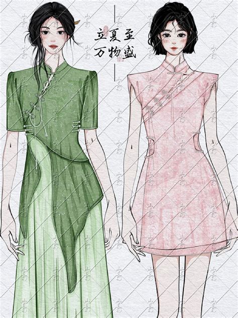 原创服装设计效果图laning小兰花 站酷zcool