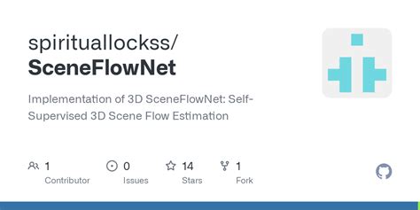 Github Spirituallocksssceneflownet Implementation Of 3d Sceneflownet Self Supervised 3d