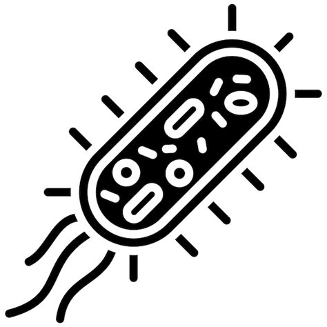 Premium Vector Bacterium Vector Illustration Style