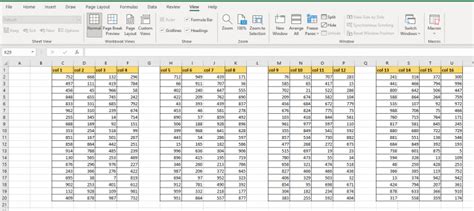 How To Fix Missing Rows And Column Letters In Excel Sheetaki