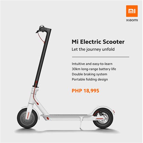 Xiaomi Mi Electric Scooter Now Available In The PH