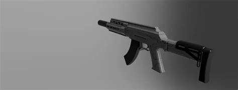 Sci Fi Airsoft Ak By Ja3d Makerworld Download Free 3d Models