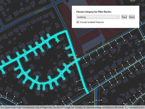 Perform Valve Isolation Trace Arcgis Maps Sdk For Net Esri Developer