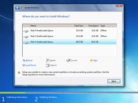 Solved Setup Was Unable To Create A New System Partition