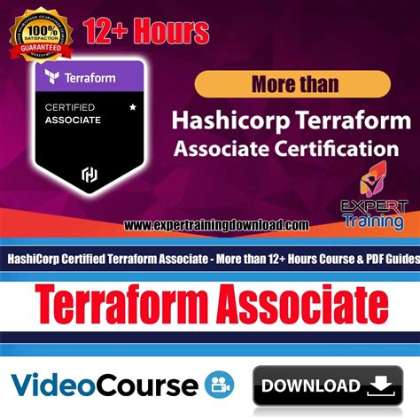 Hashicorp Certified Terraform Associate More Than 12 Hours Course And Pdf Guides Expert Training