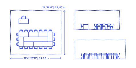 Classroom Shapes Rectangle Large Dimensions And Drawings
