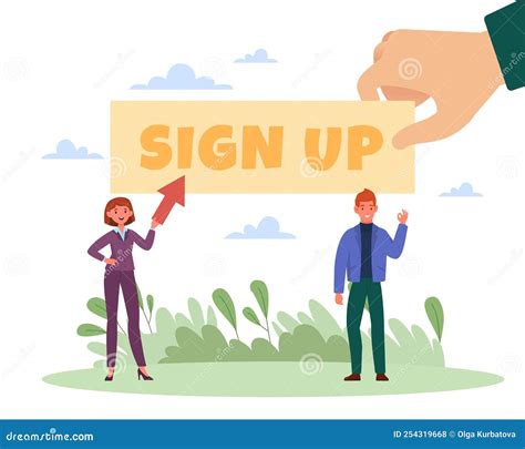 Online Registration Account Creation Authorization On Website And App User Profile Stock