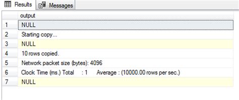 The BCP Bulk Copy Program Command In Action