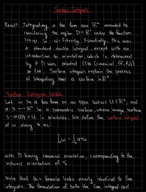 Surface Integrals F Is F Dsi See ÉÉÉteinduced Orientation Of Si Tz O