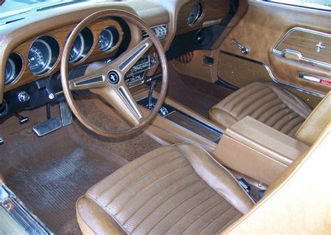 Medium Gold 1970 Mach 1 Ford Mustang Fastback