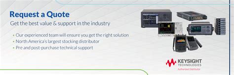 Testequity Keysight Request A Quote