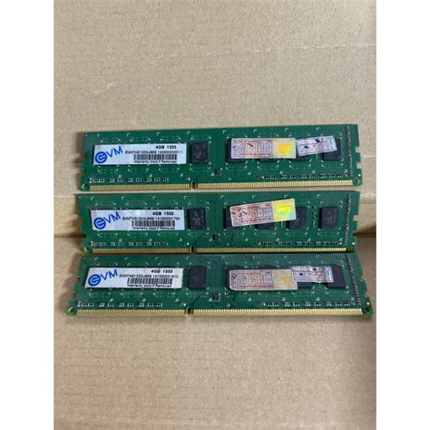Ram 4gb Bus 1333 1600 สําหรับคอมพิวเตอร์เดสก์ท็อปวิ่ง Ddr3 Ram Shopee Thailand