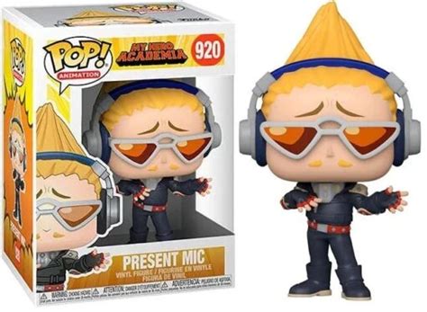 Einer Unserer Neuen Funko Pop My Hero Academia Present Mic Figur Auf