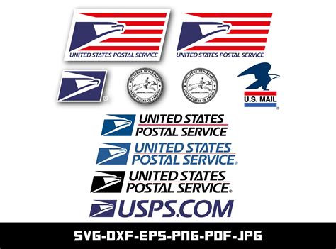 Usps Svg Dxf Png Eps  Pdf Cut File For Cricut And Etsy