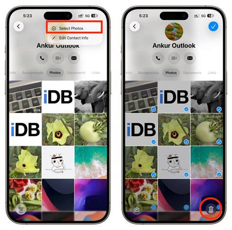 How To Delete Photos Links And Attachments In The Messages App