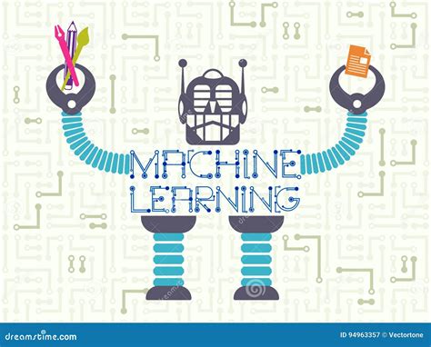 Data Technology And Machine Learning Concept Stock Vector Illustration Of Icon Digital 94963357