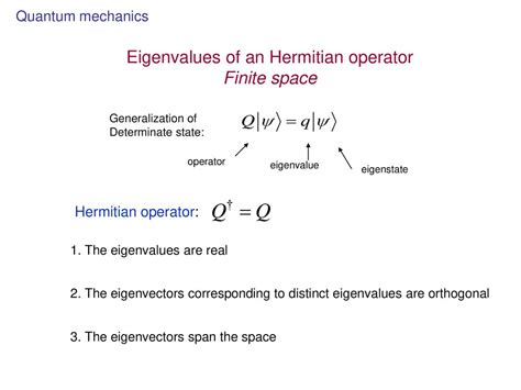 Quantum Mechanics I Fall Ppt Download