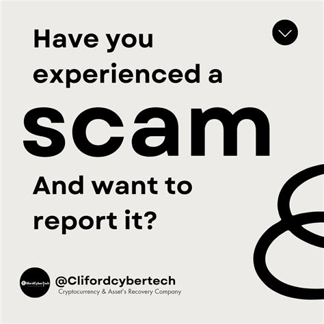 Have You Experienced Scam And Want To Report It By Clifordcybertech Medium