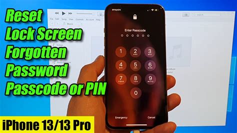Iphone 1313 Pro How To Reset Lock Screen Forgotten Passwordpasscode