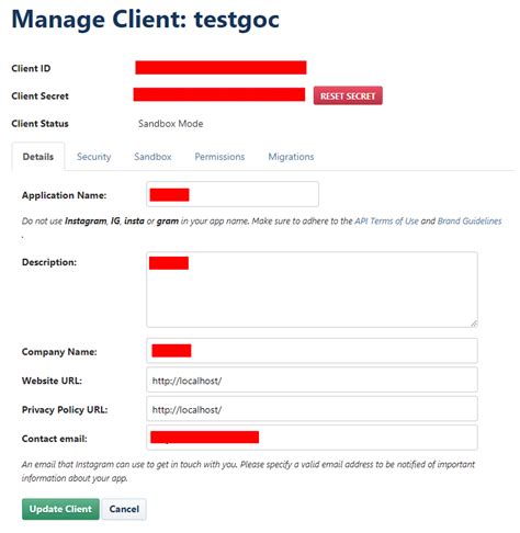 Php Instagram Login Oauth Issue In Laravel54 Stack Overflow