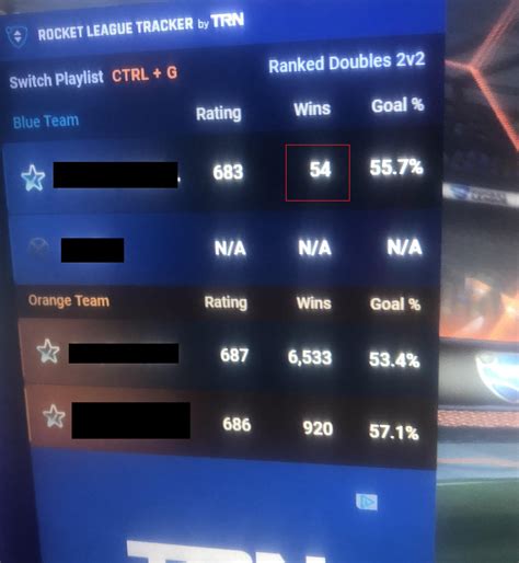 Rocket League Tracker App
