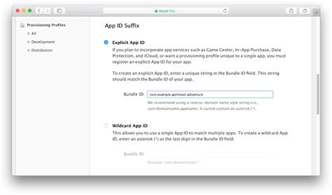 What Is Certificate Provisioning Profile And Bundle Identifier Code Tps