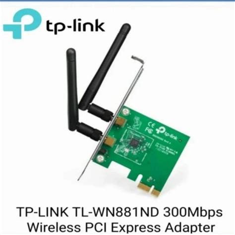 Jual Tp Link Tl Wn881nd 300mbps Wireless Pci Express Adaptor 300mbps Jakarta Pusat