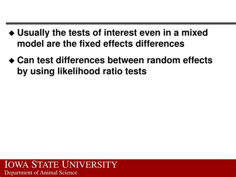 Ppt Use Of Proc Mixed To Analyze Experimental Data Powerpoint Presentation Id 862223