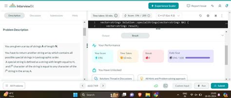 Yashasvi S On Linkedin Day138 365daysofcode Codechallenge Problemsolving Programmingmindset