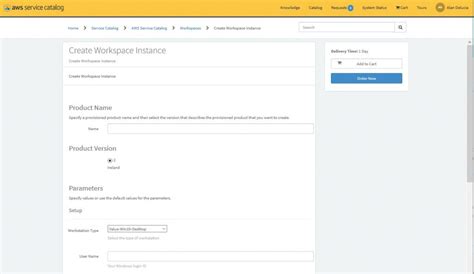 Managing Amazon Workspaces By Integrating Aws Service Catalog With