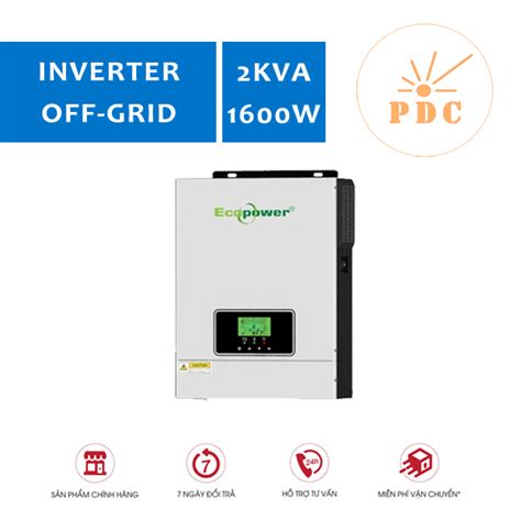 Inverter Năng Lượng Mặt Trời Độc Lập Có Bù Lưới Ecopower 12v 18kw