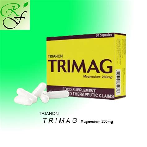 Trimag Magnesium 200mg 30 Capsules Lazada Ph