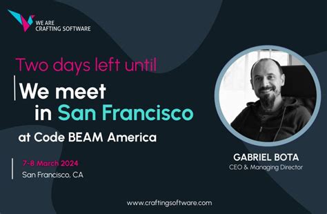 Craftingsoftware Posted On Linkedin