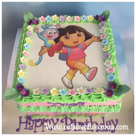 Dora The Explorer Cake Dora Birthday Cake Themed Birthday Cakes Dora Cake