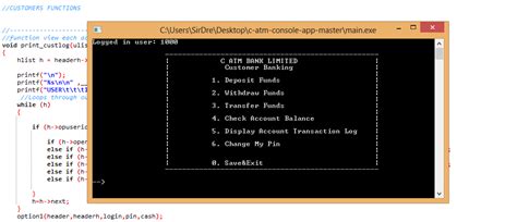 A C Atm Console App Tr N Quang Trung