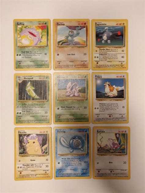 Pokemon Karte Base Set 4th Print