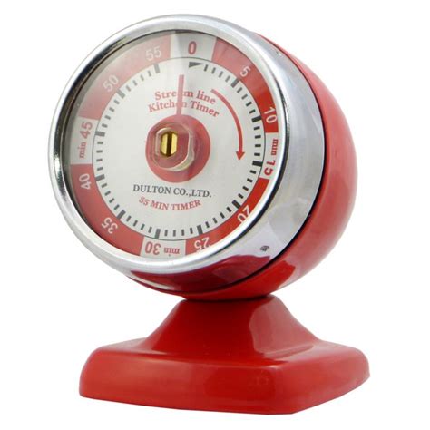 Dulton Kitchen Timer Red